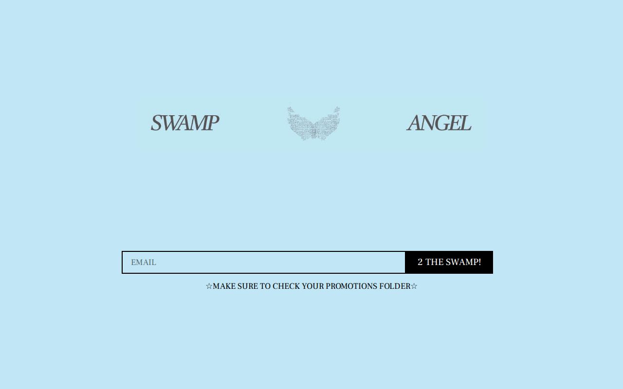 SWAMP ANGEL EMAIL LIST
